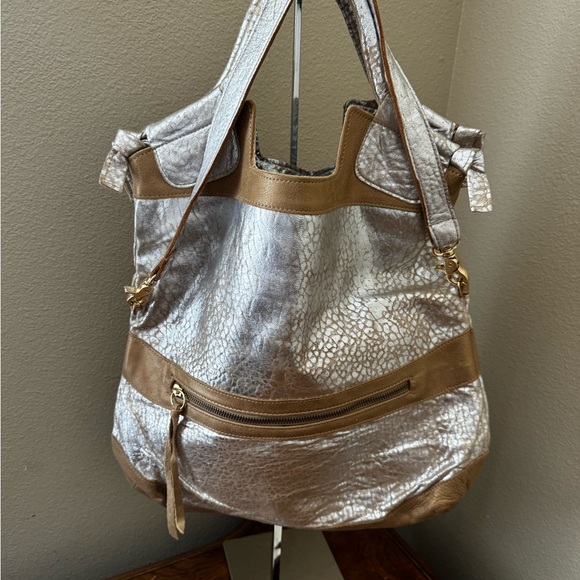 Foley + Corinna | Bags | Foley Corinna Shimmering Silver And Gold ...